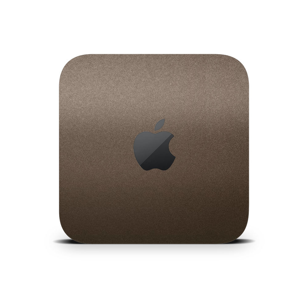 Mac Mini M2 Matte Brown Metallic Skin - WrapitSkin The Ultimate Protection!
