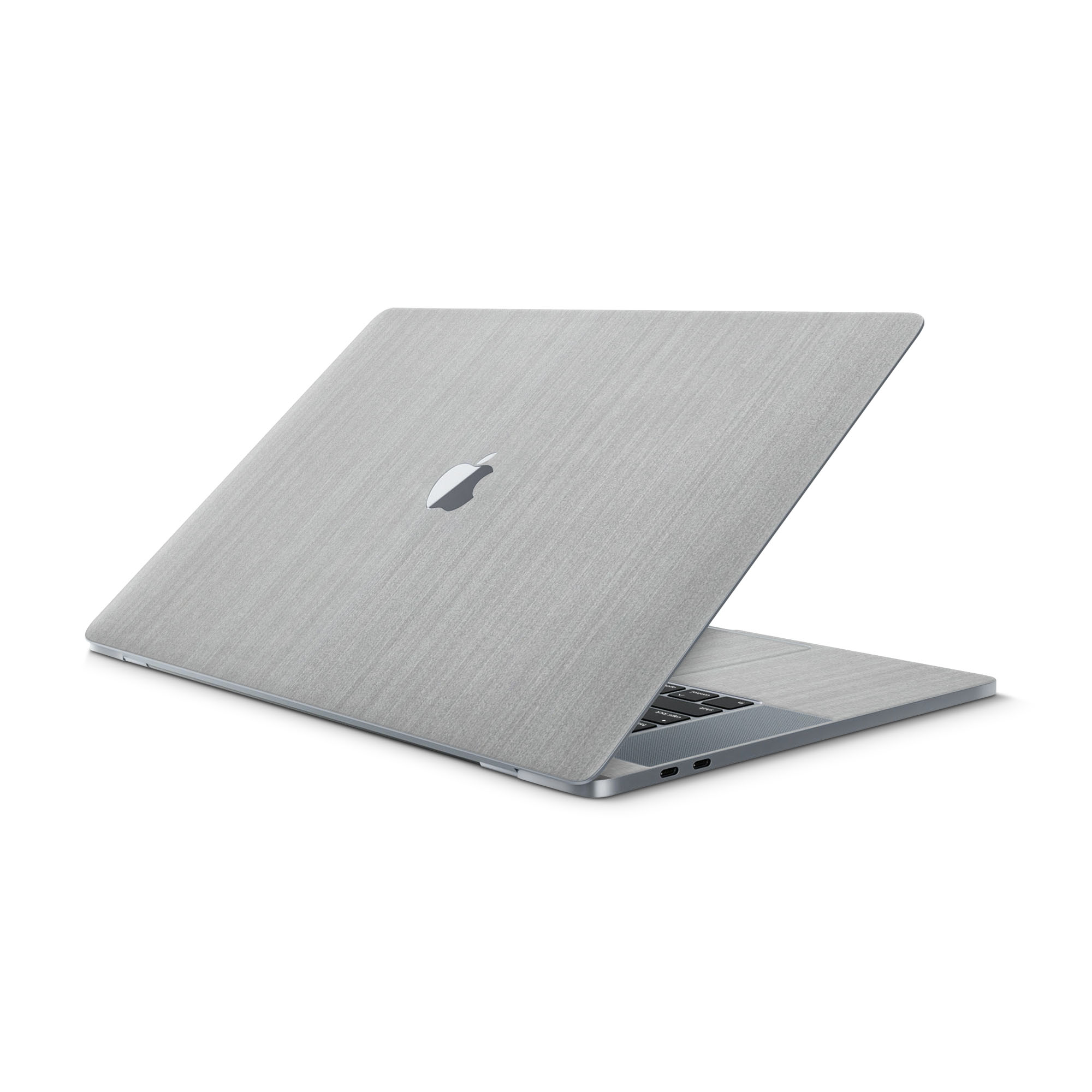 MacBook Pro 16'' (Touch Bar,2019) Brushed Metal Steel Skin - WrapitSkin ...