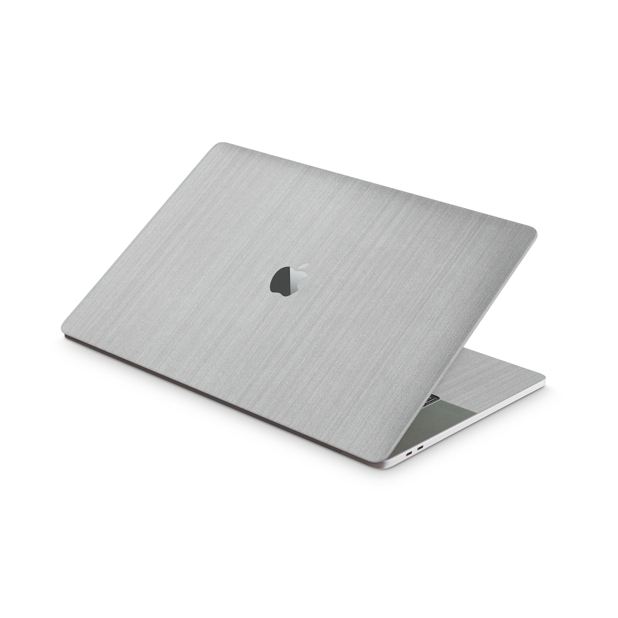 Macbook Pro 15'' (2018-2019) Brushed Metal Steel Skin - WrapitSkin The ...