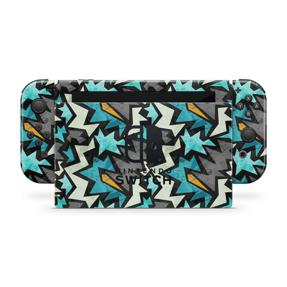 Nintendo Switch Graffiti Harmony Skin - WrapitSkin The Ultimate Protection!