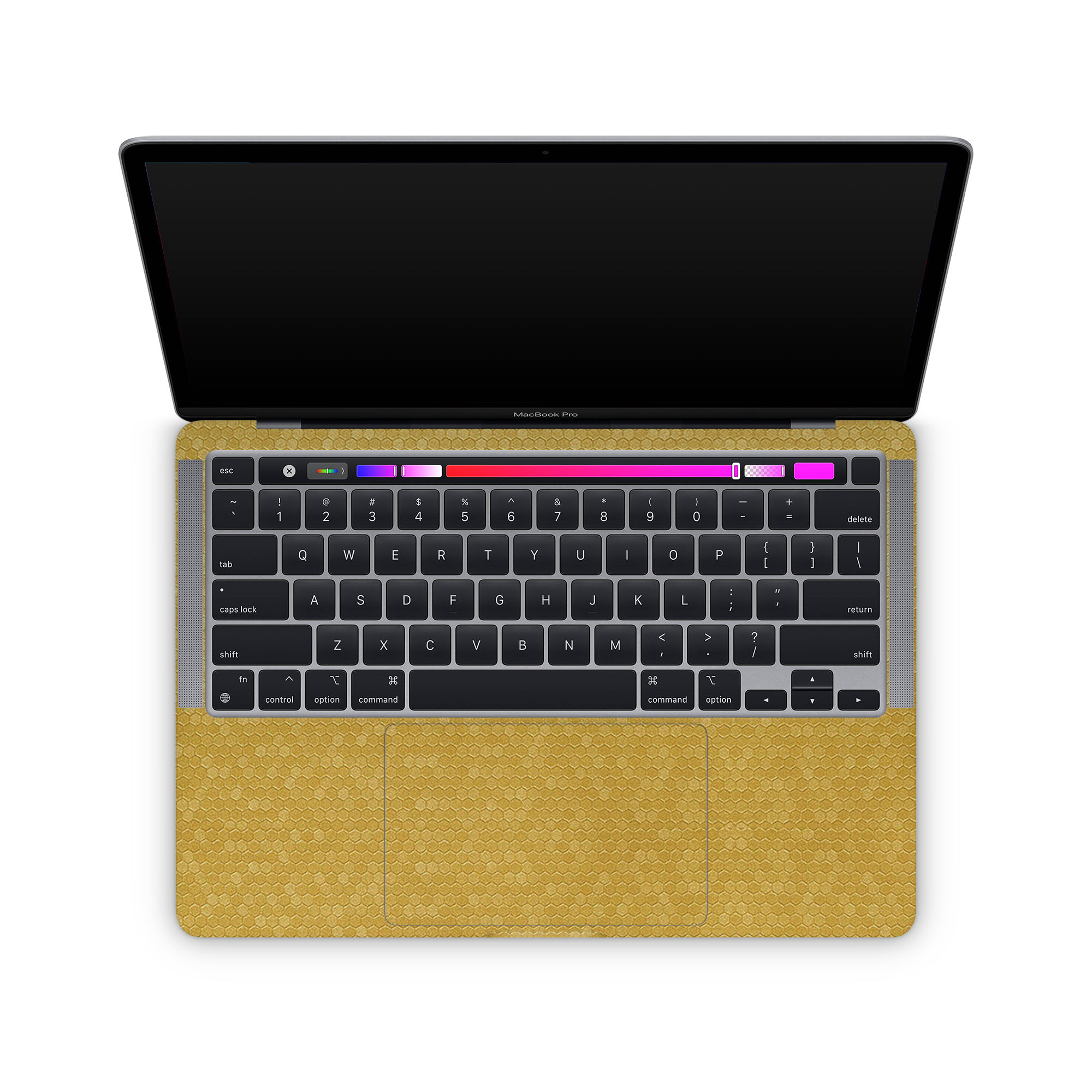 MacBook Pro 13'' (M1 2020) Honeycomb Gold Skin - WrapitSkin The ...
