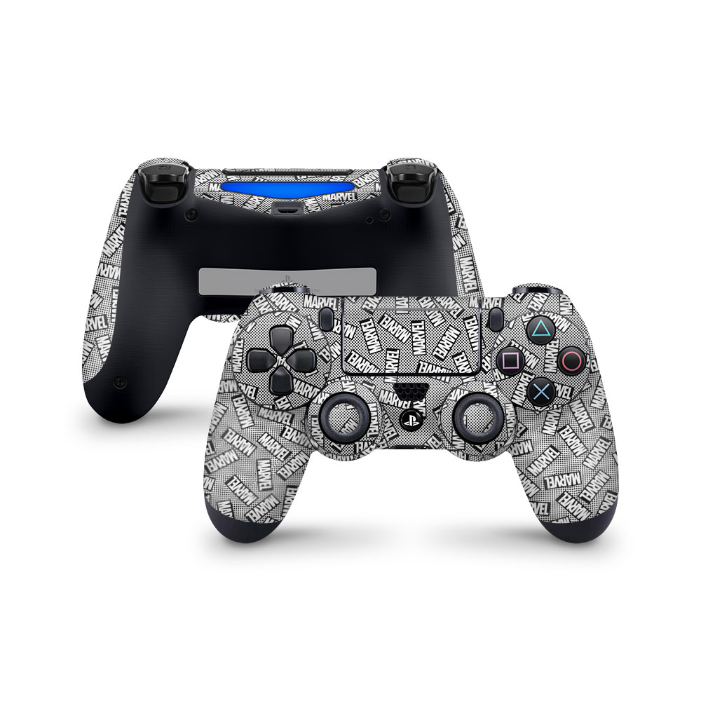Playstation 4 Controller Marvel Mania Skin - WrapitSkin The Ultimate ...