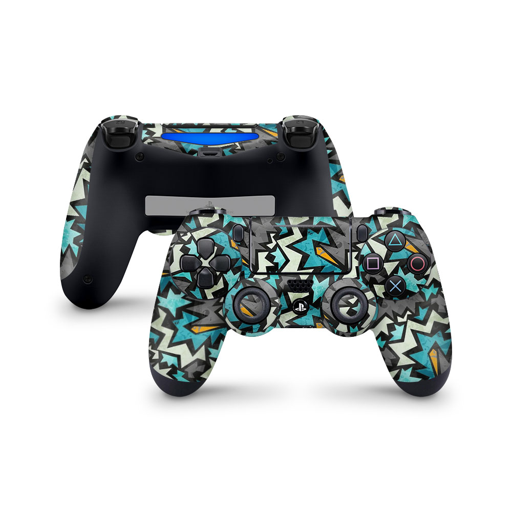 Playstation 4 Controller Graffiti Harmony Skin - WrapitSkin The ...