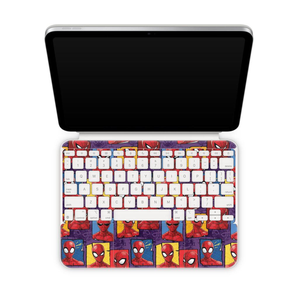 Magic Keyboard IPad 10.9'' Gen 10 Spidey's World Skin - WrapitSkin The ...