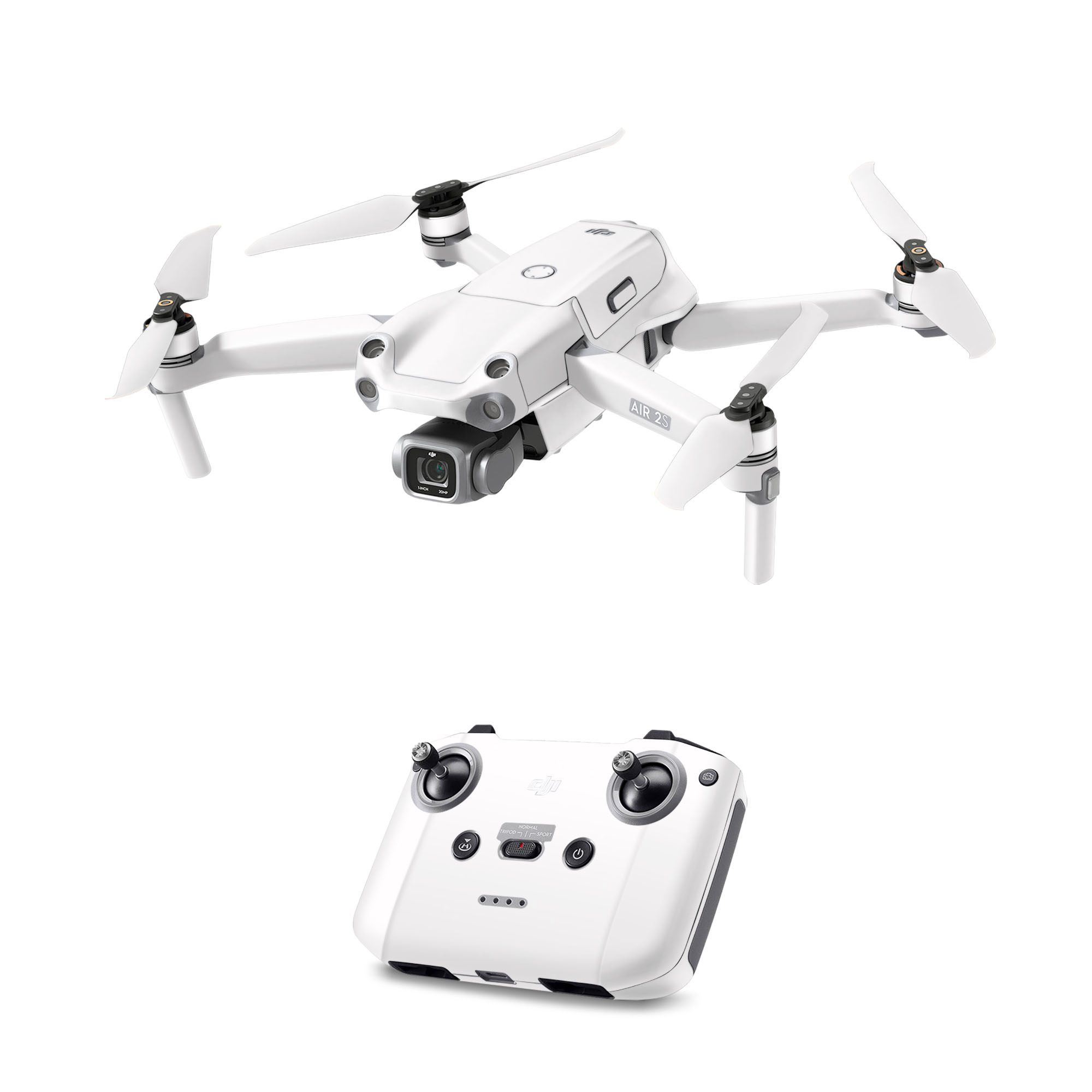 DJI Mavic Air 2s Matte White Skin - WrapitSkin The Ultimate Protection!
