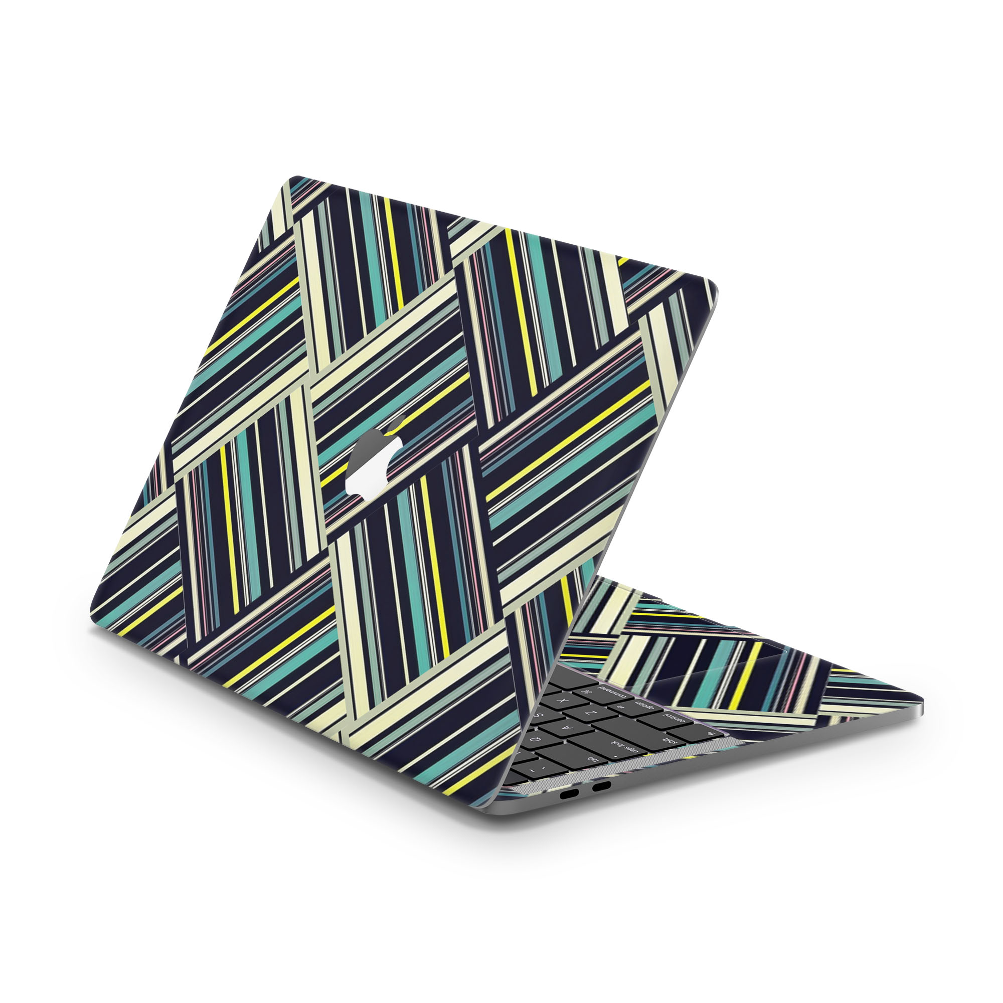 Macbook Pro 13'' (2016-2018) Striped Abstract Skin - WrapitSkin The ...
