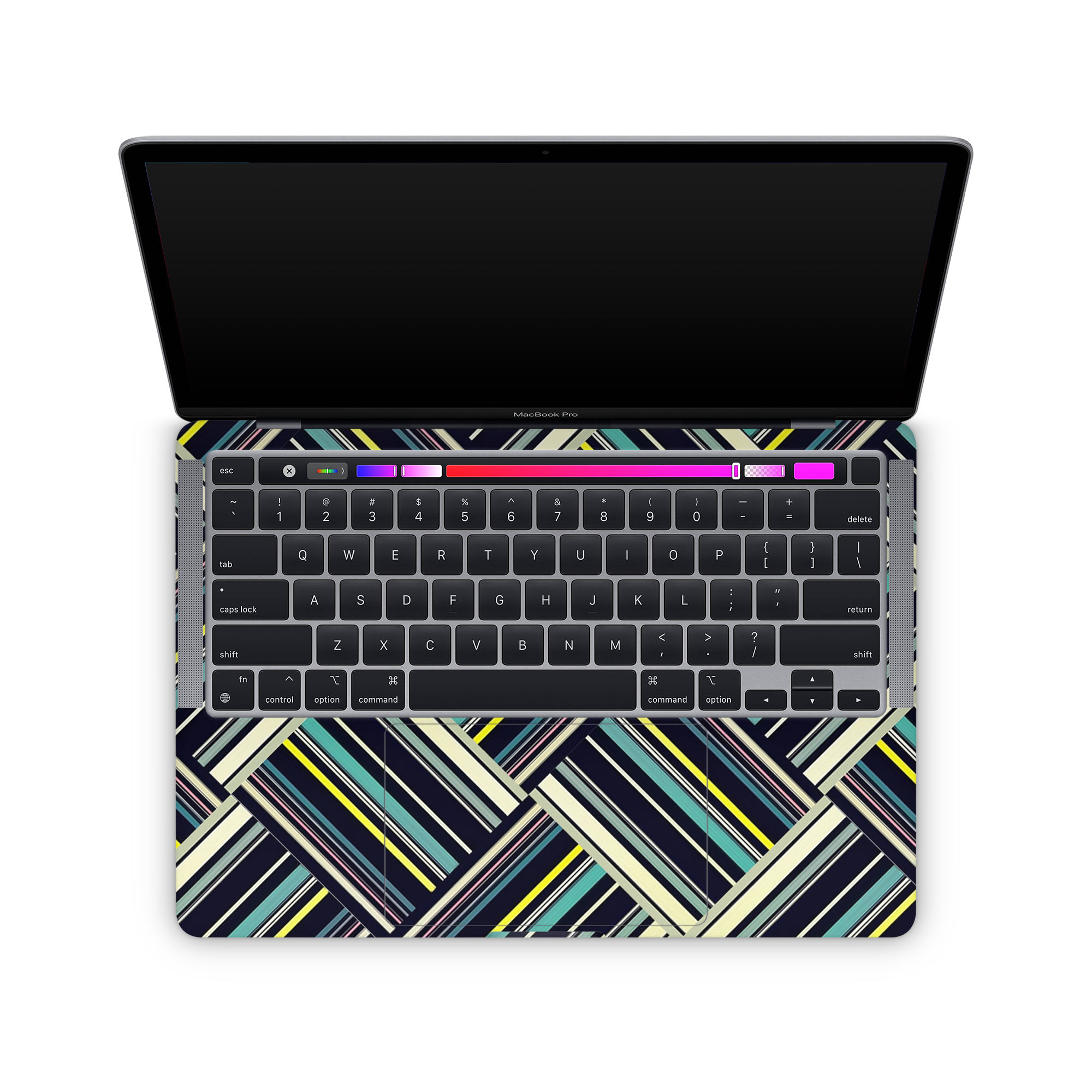 MacBook Pro 13'' (M1 2020) Striped Abstract Skin - WrapitSkin The ...