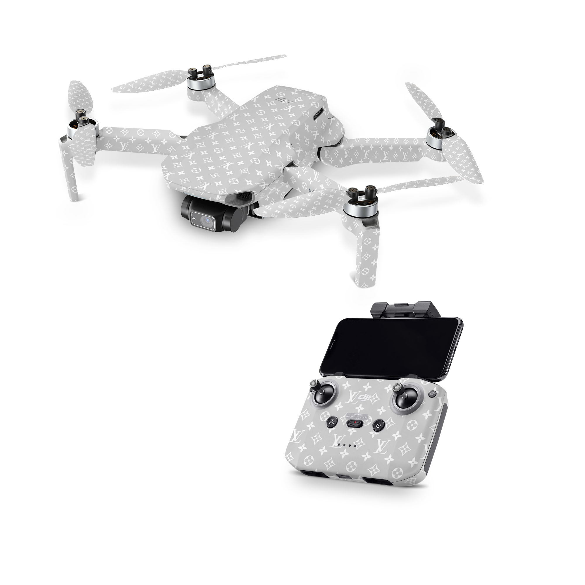 DJI Mavic Mini 2 LV Luxe Art Skin - WrapitSkin The Ultimate Protection!
