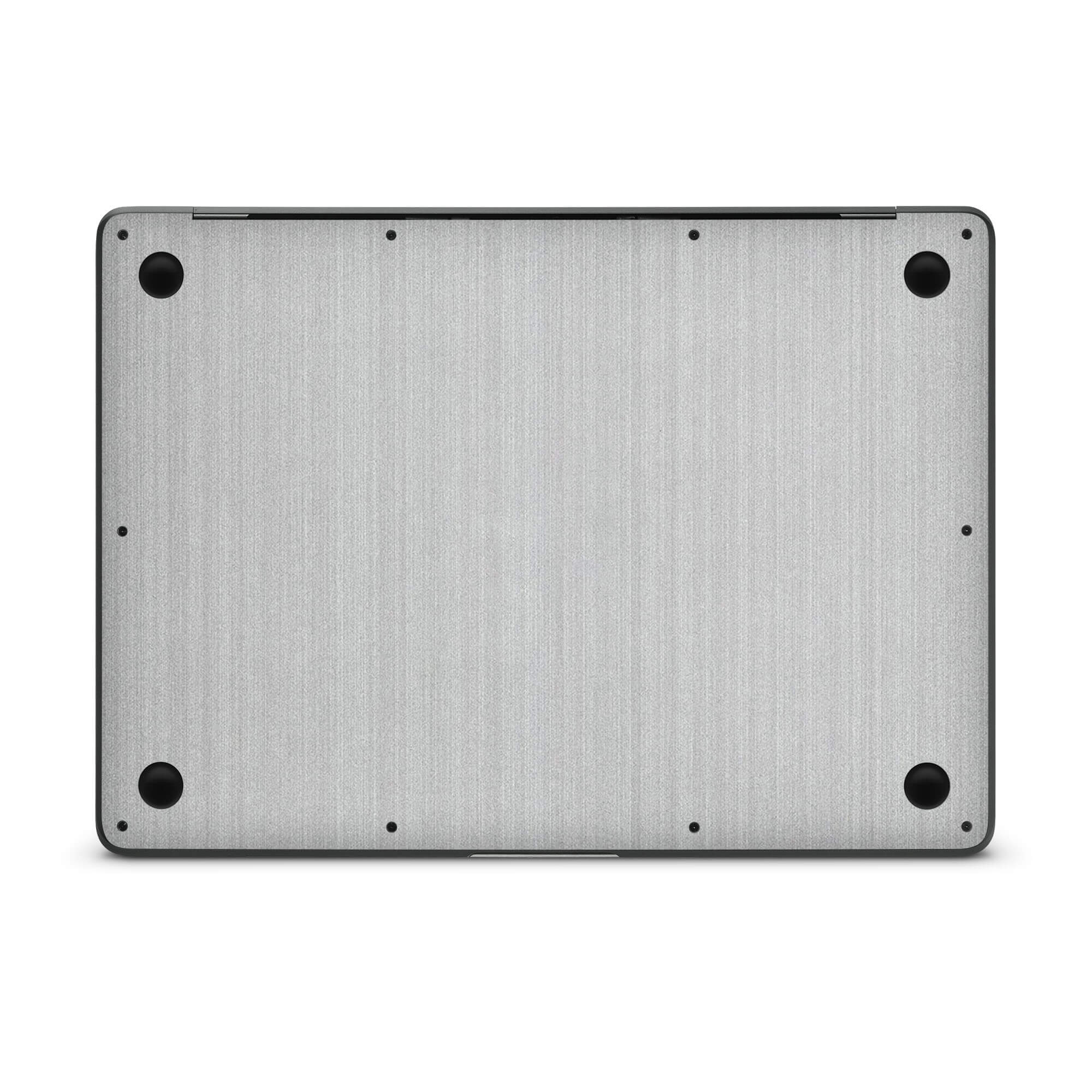 MacBook Air 13'' (2018) Brushed Metal Steel Skin - WrapitSkin The ...