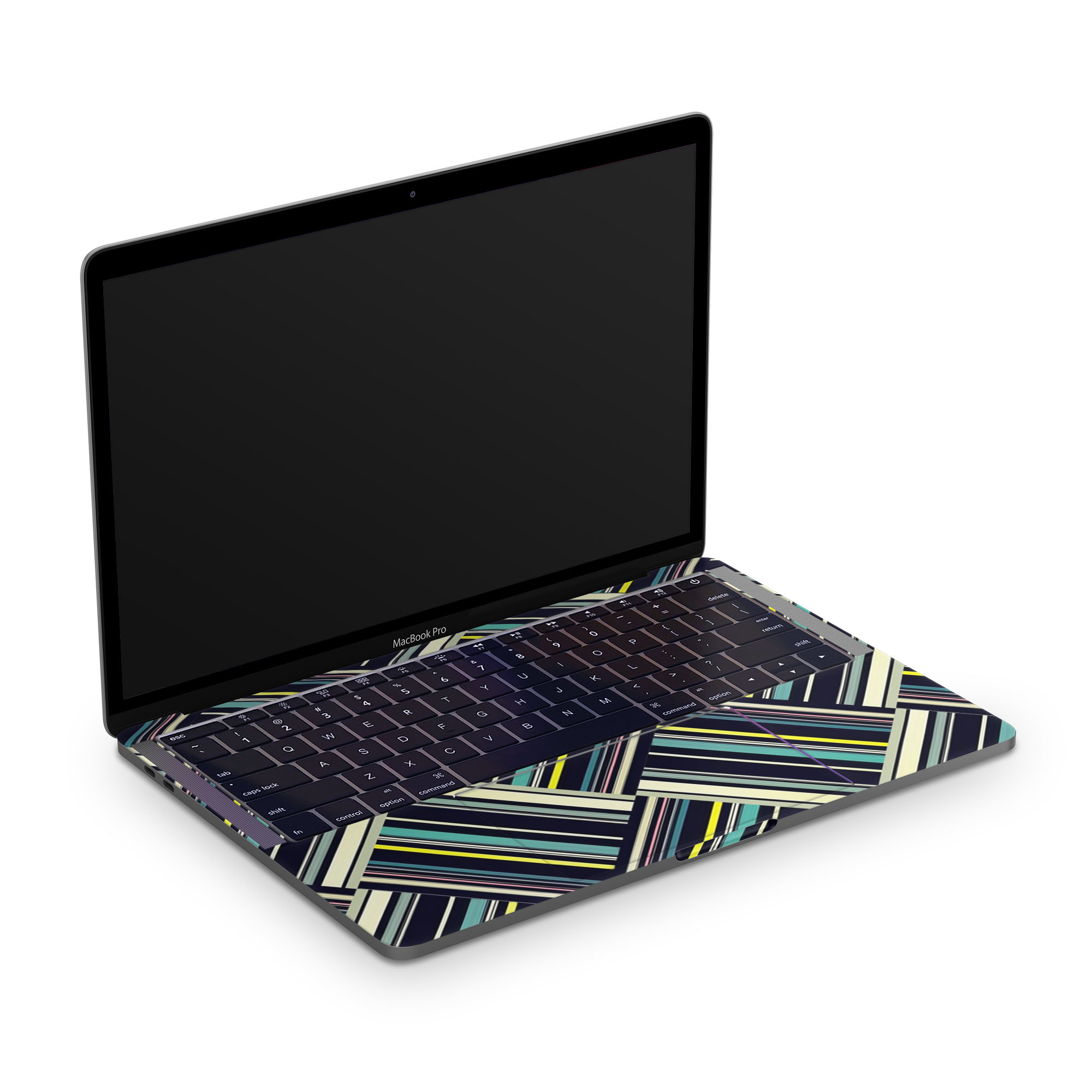 Macbook Pro 13'' (2016-2018) Striped Abstract Skin - WrapitSkin The ...