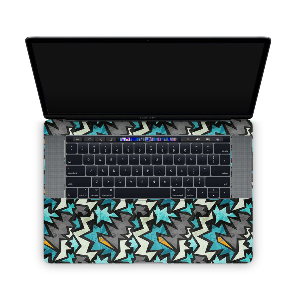 Macbook Pro 15'' (2018-2019) Graffiti Harmony Skin - WrapitSkin The ...