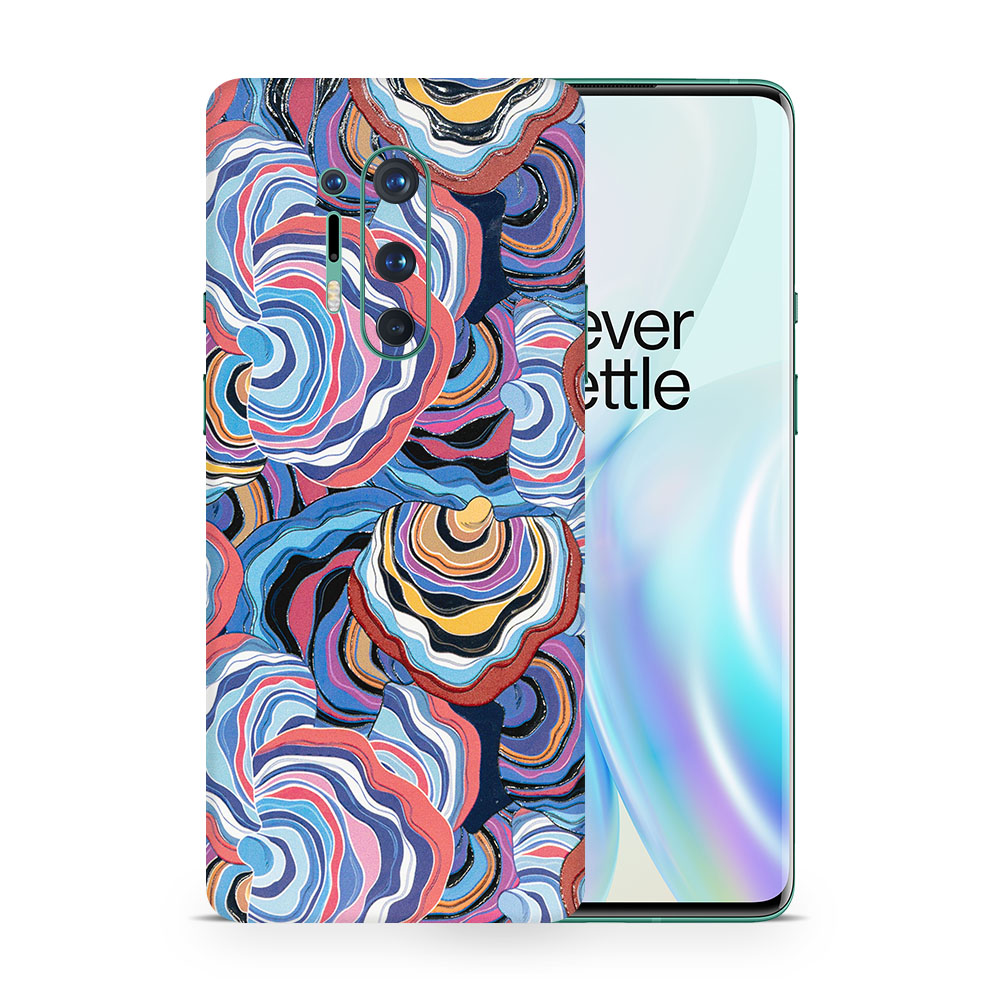 OnePlus 8 Pro Abstract Multicolor 3D Skin - WrapitSkin The Ultimate ...