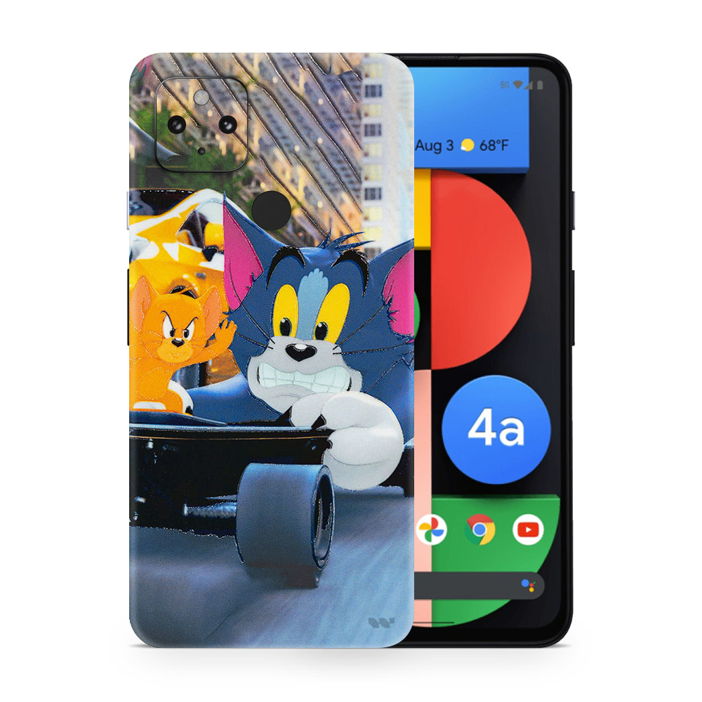 Pixel 4A 5G Tom And Jerry 3D Skin - WrapitSkin The Ultimate Protection!