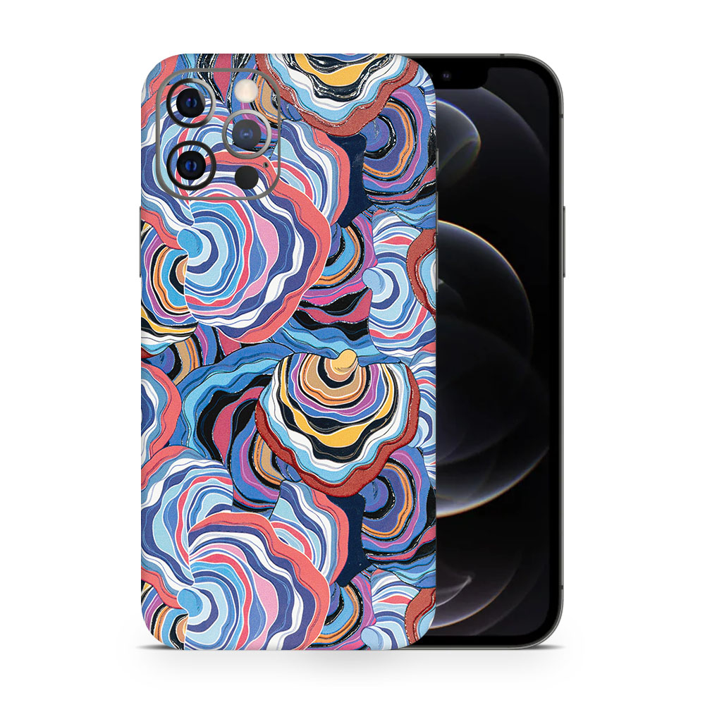 IPhone 12 Pro Abstract Multicolor 3D Skin - WrapitSkin The Ultimate ...