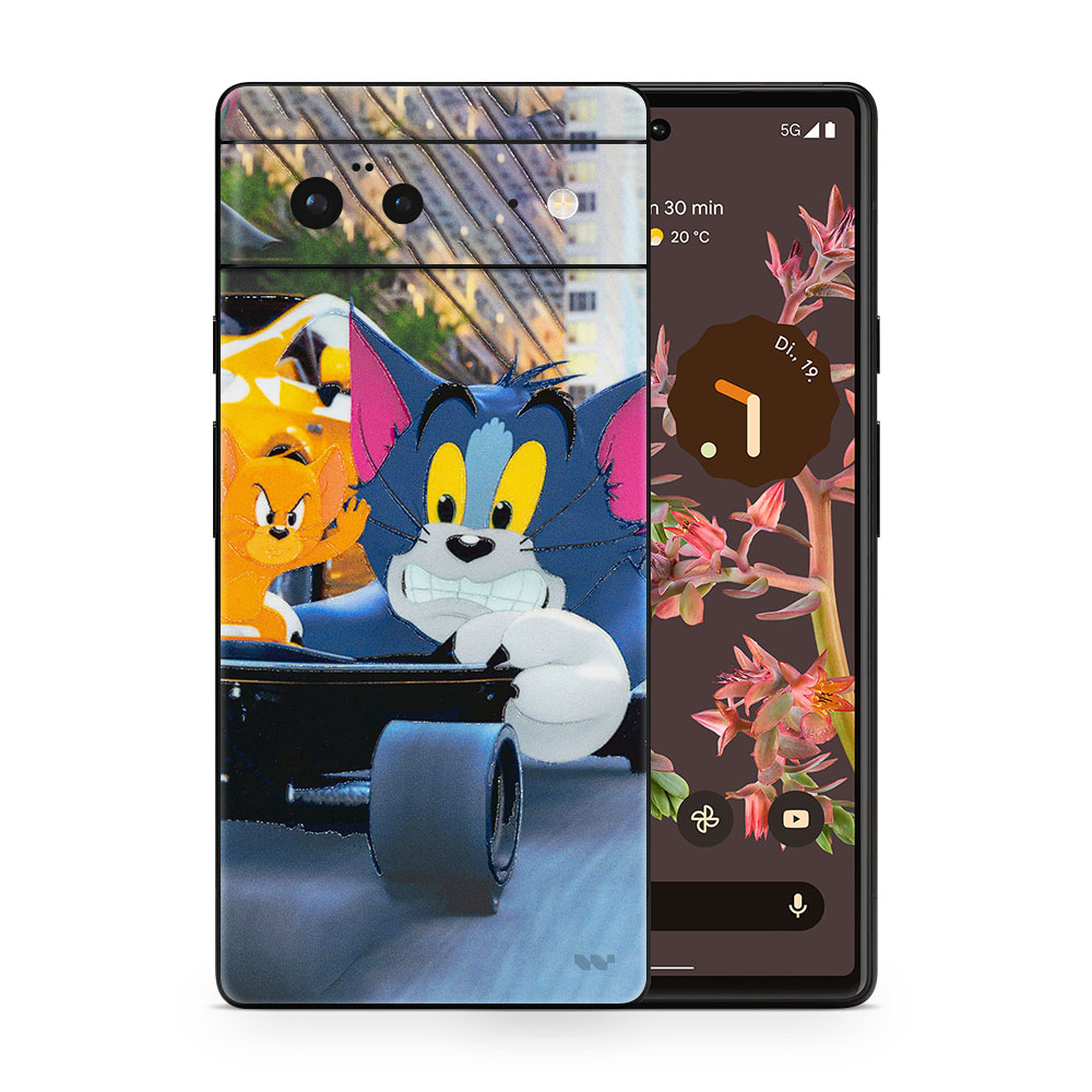 Pixel 6 Tom And Jerry 3D Skin - WrapitSkin The Ultimate Protection!