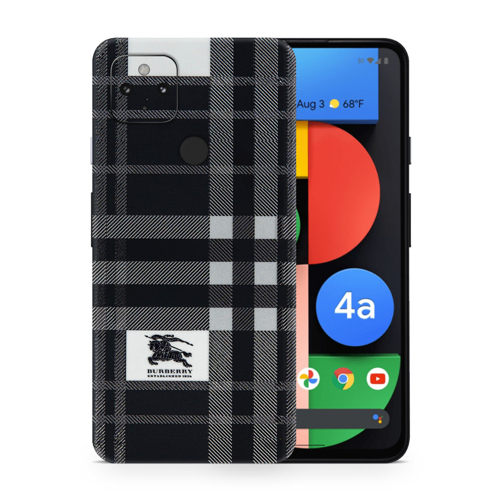 Pixel 4A 5G Burberry 3D Skin - WrapitSkin The Ultimate Protection!