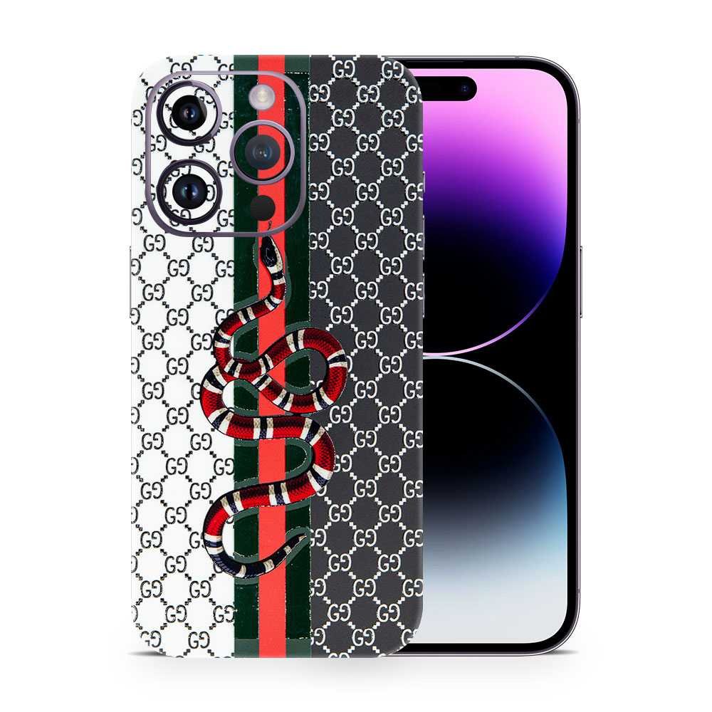 IPhone 14 Pro Gucci 3D Skin - WrapitSkin The Ultimate Protection!