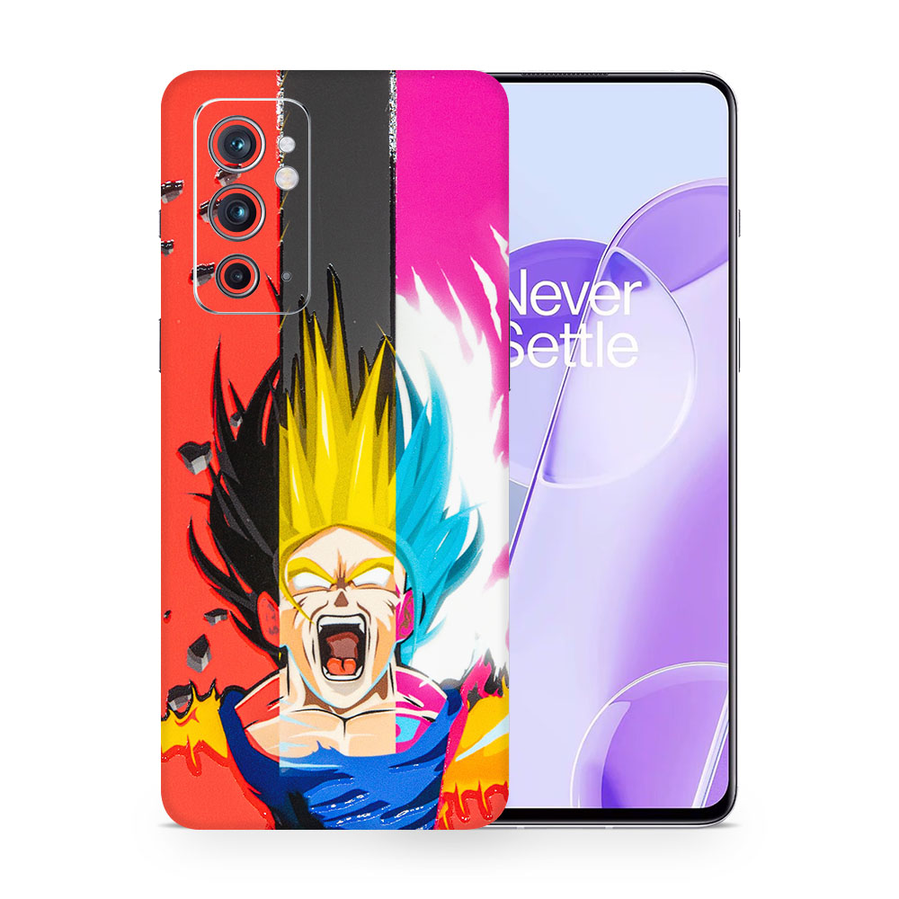 OnePlus 9RT Angry Goku 3D Skin - WrapitSkin The Ultimate Protection!
