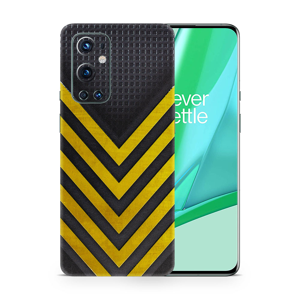 OnePlus 9 Pro Arrows Yellow 3D Skin - WrapitSkin The Ultimate Protection!
