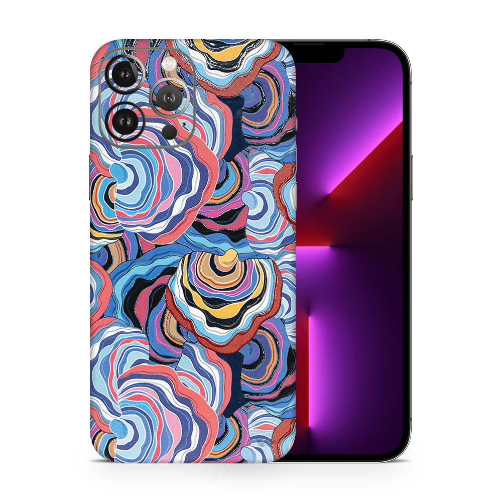 IPhone 13 Pro Abstract Multicolor 3D Skin - WrapitSkin The Ultimate ...