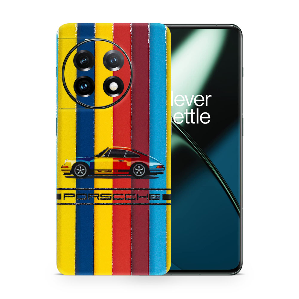 OnePlus 11 Porsche Multicolor 3D Skin - WrapitSkin The Ultimate Protection!