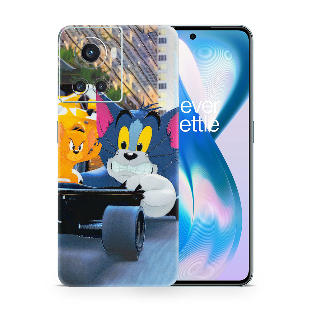 OnePlus 10R Tom And Jerry 3D Skin - WrapitSkin The Ultimate Protection!