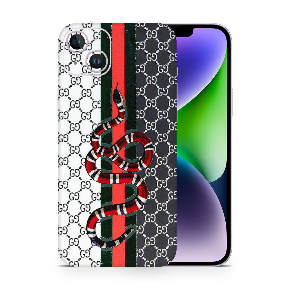 IPhone 14 Plus Gucci 3D Skin - WrapitSkin The Ultimate Protection!