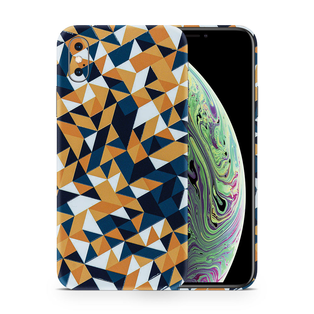 IPhone XS Pattern Art 3D Skin - WrapitSkin The Ultimate Protection!