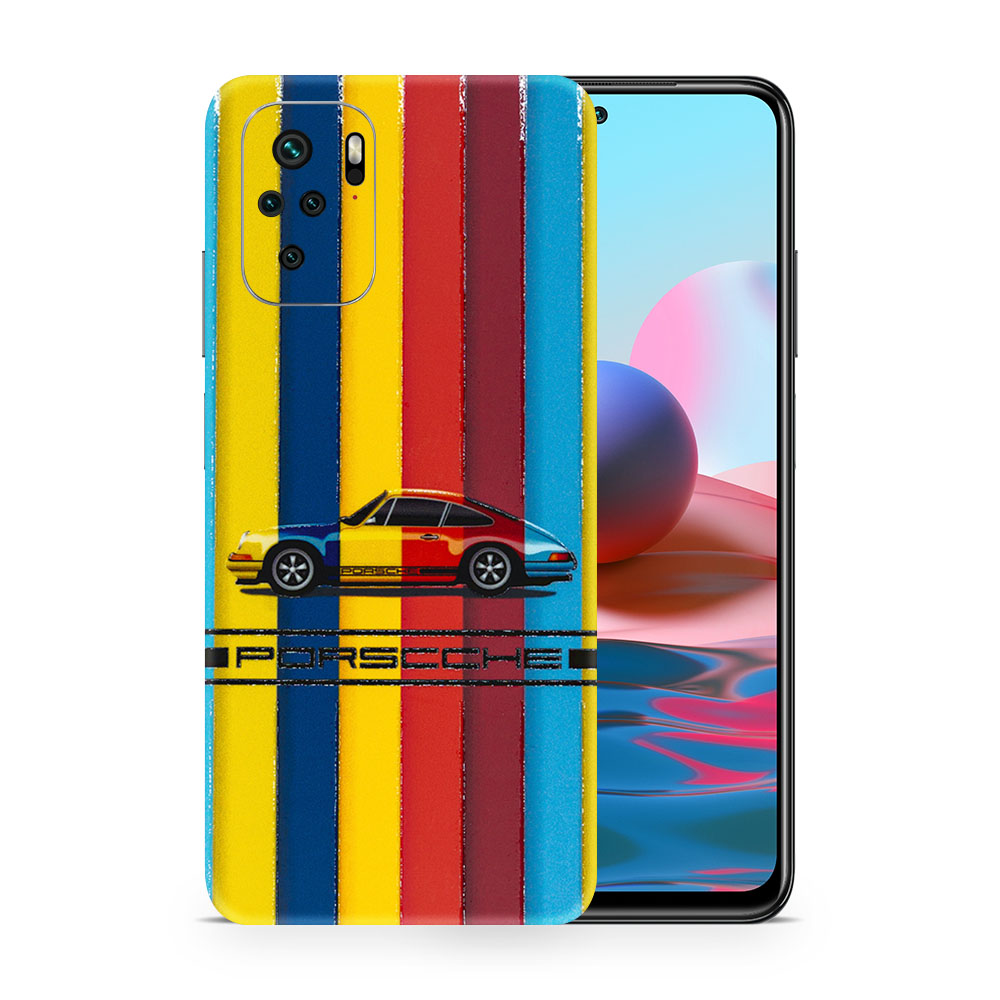 Redmi Note 10 Porsche Multicolor 3D Skin - WrapitSkin The Ultimate ...