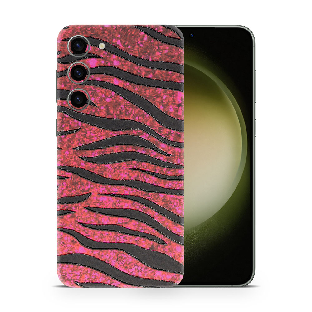 Galaxy S23 Plus Red Zebra 3D Skin - WrapitSkin The Ultimate Protection!