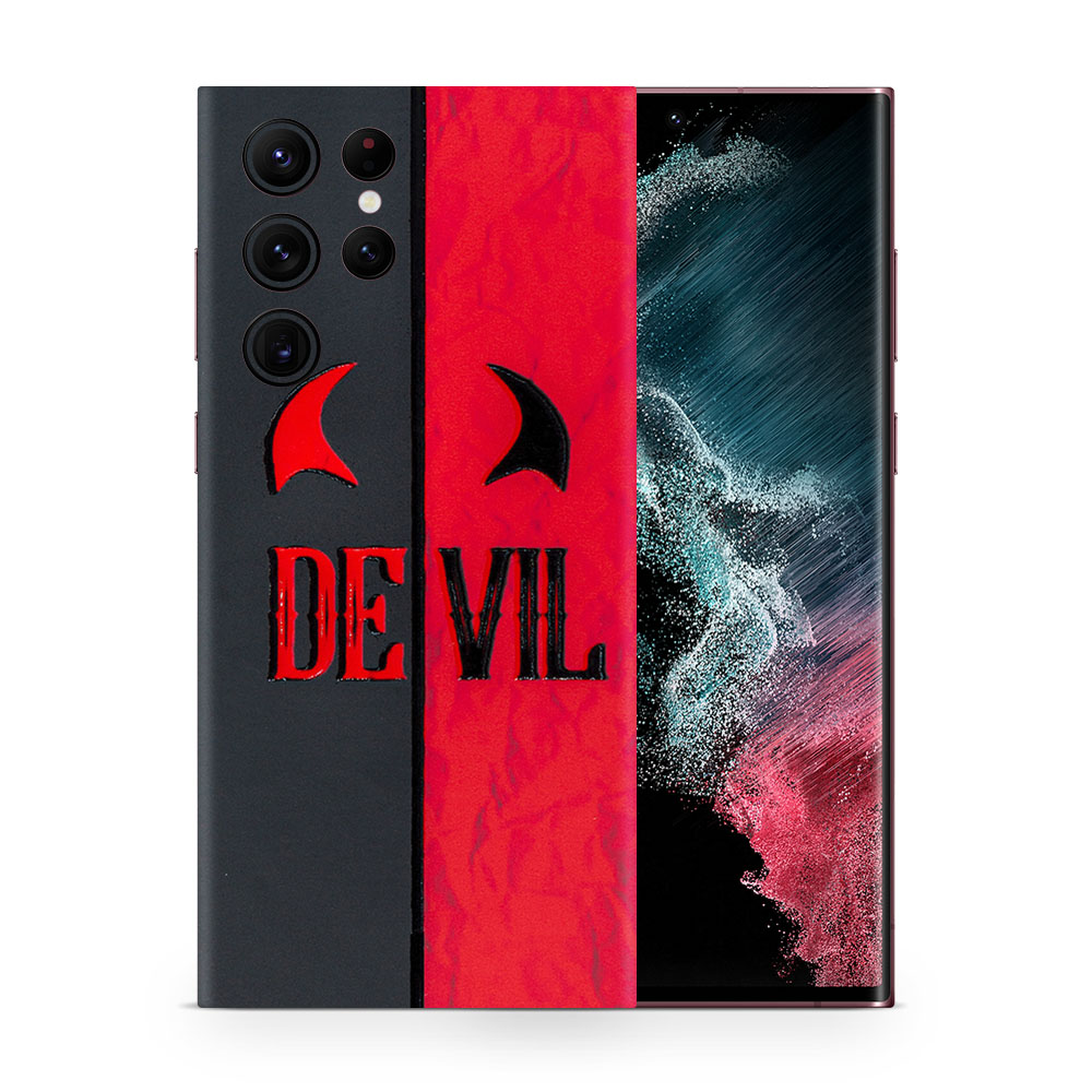 Galaxy S22 Ultra Devil 3D Skin - WrapitSkin The Ultimate Protection!