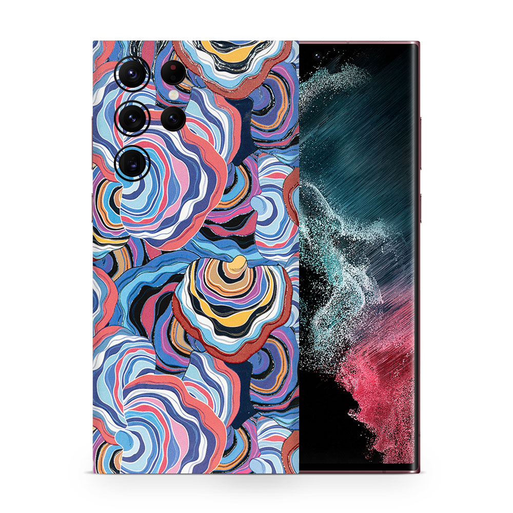 Galaxy S22 Ultra Abstract Multicolor 3D Skin - WrapitSkin The Ultimate ...
