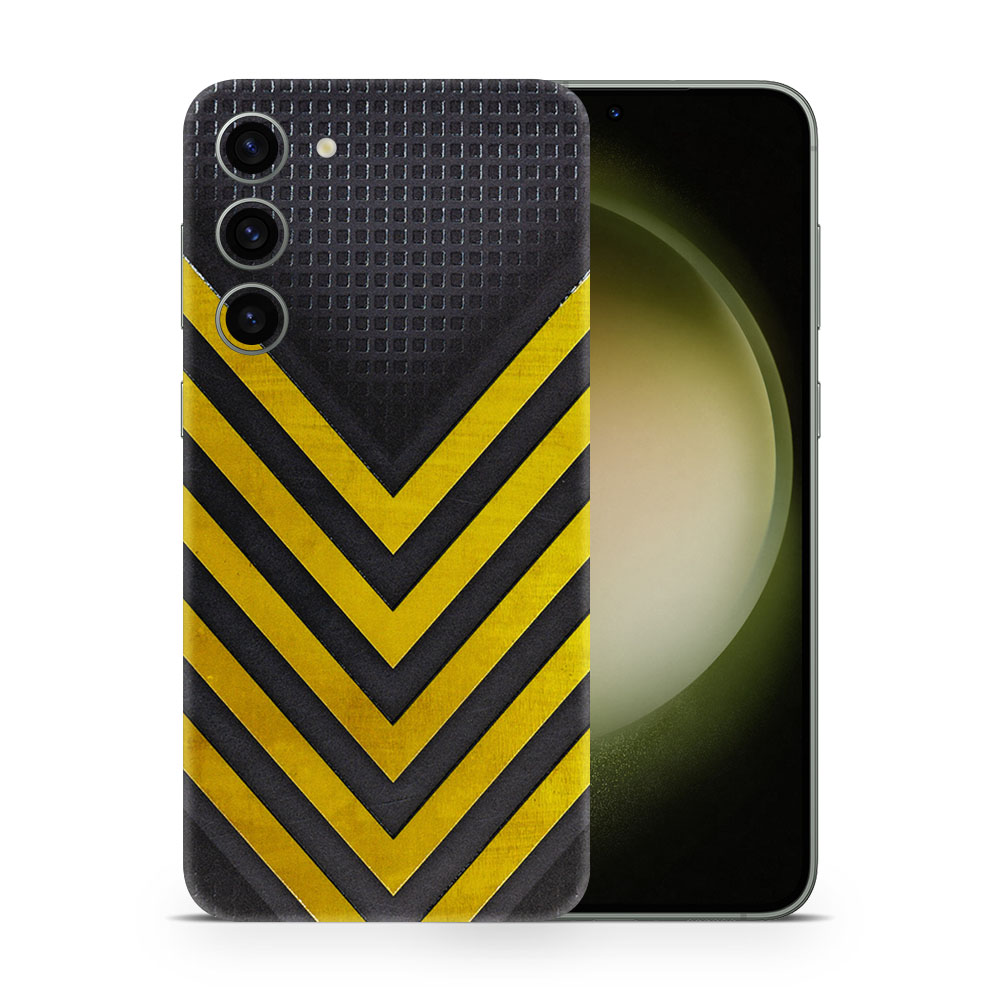 Galaxy S23 Plus Arrows Yellow 3D Skin - WrapitSkin The Ultimate Protection!