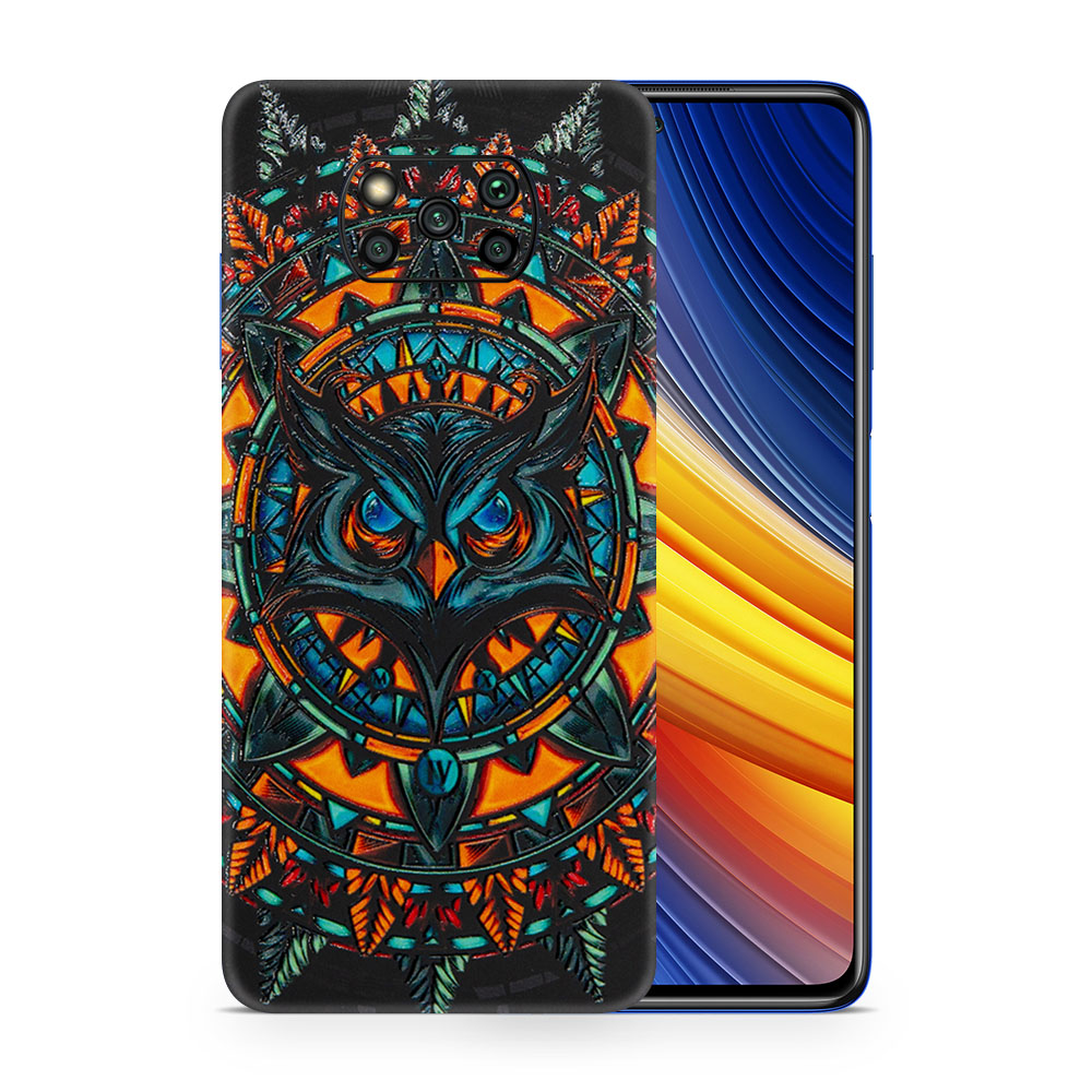 Poco X3 Pro Owl 3D Skin - WrapitSkin The Ultimate Protection!