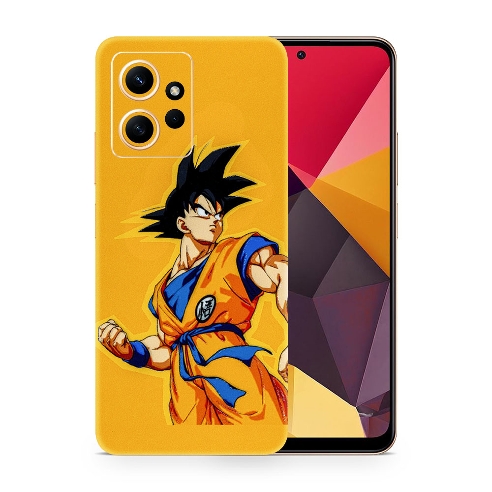 Redmi Note 12 4G Goku Yellow 3D Skin - WrapitSkin The Ultimate Protection!