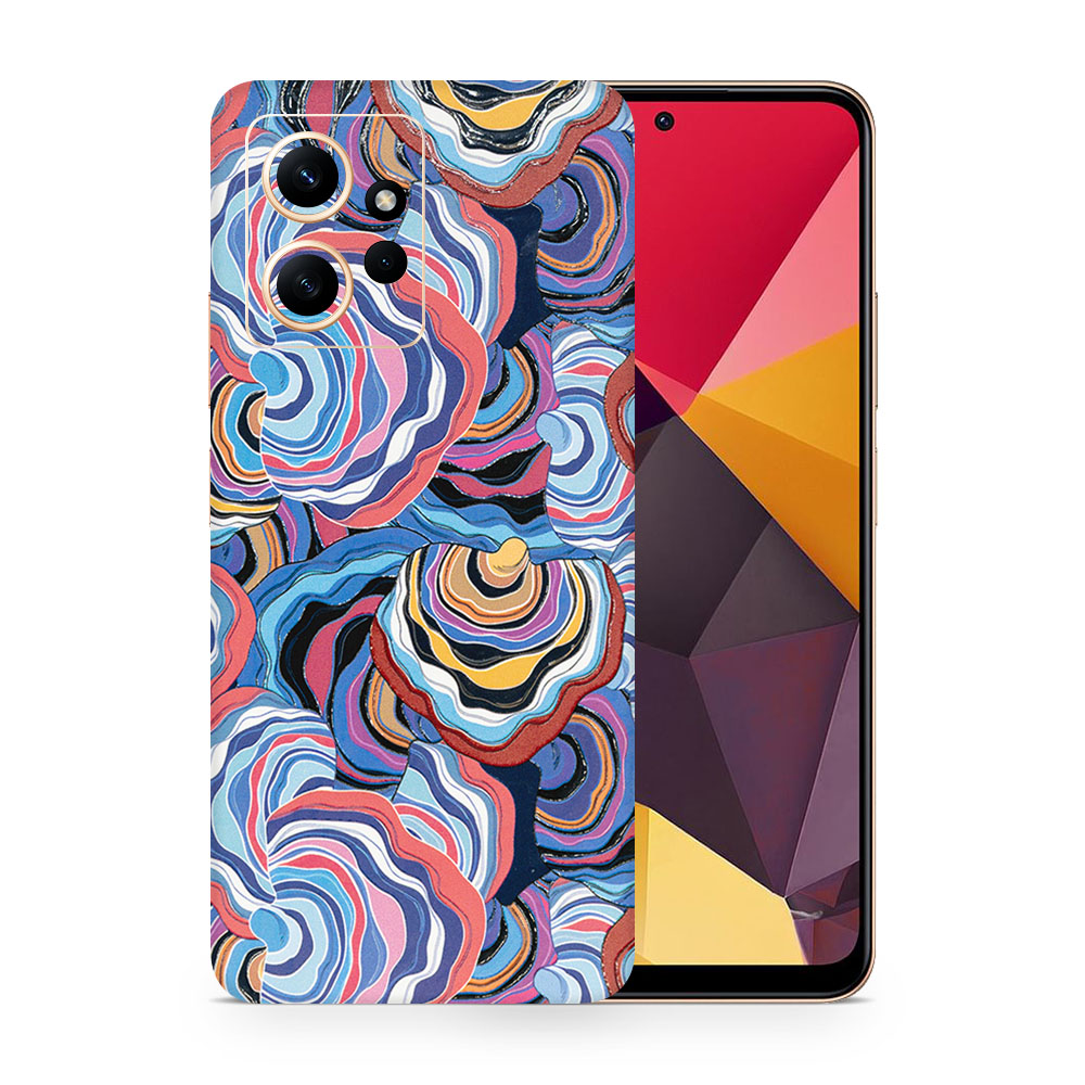 Redmi Note 12 4G Abstract Multicolor 3D Skin - WrapitSkin The Ultimate ...