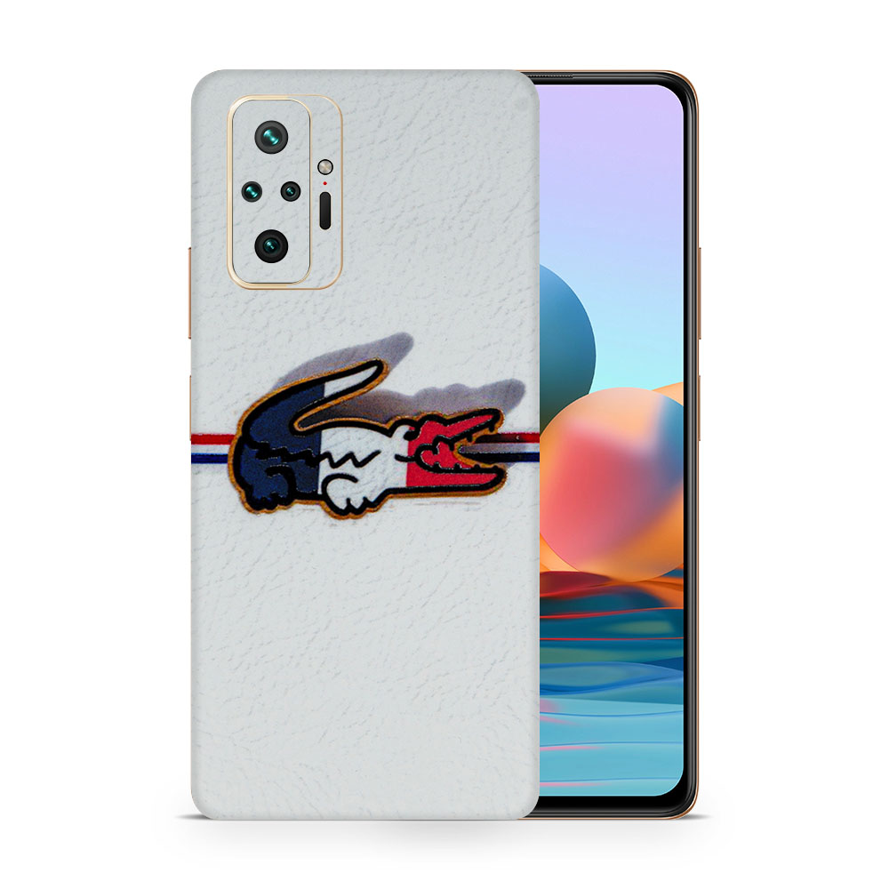 Redmi Note 10 Pro Lacoste 3D Skin - WrapitSkin The Ultimate Protection!