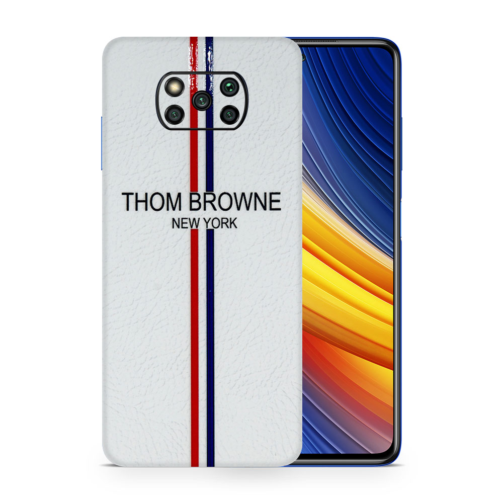 Poco X3 Thom Browne 3D Skin - WrapitSkin The Ultimate Protection!
