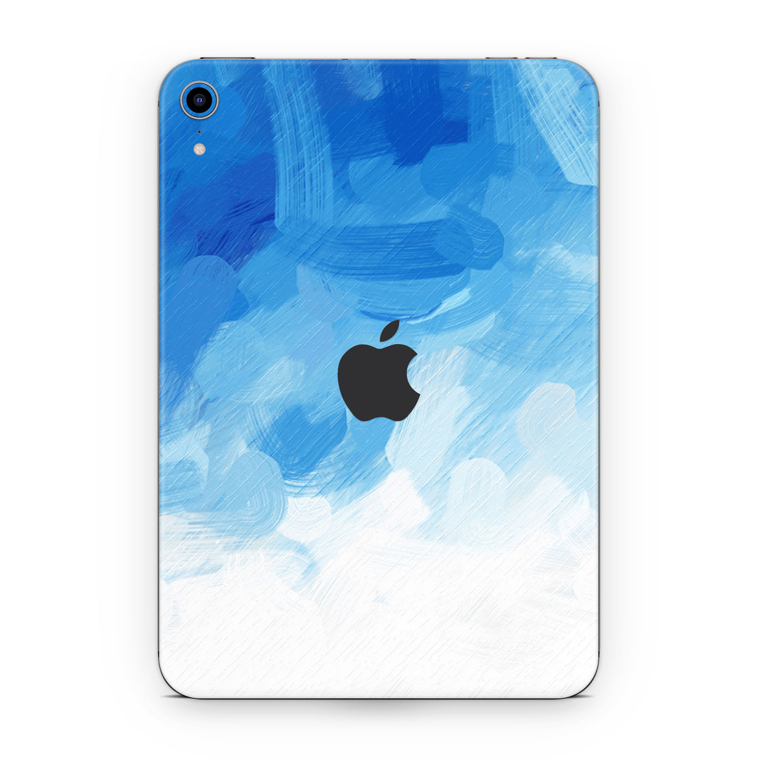 IPad Mini 6 BlueWhite Symphony Art Skin - WrapitSkin The Ultimate ...