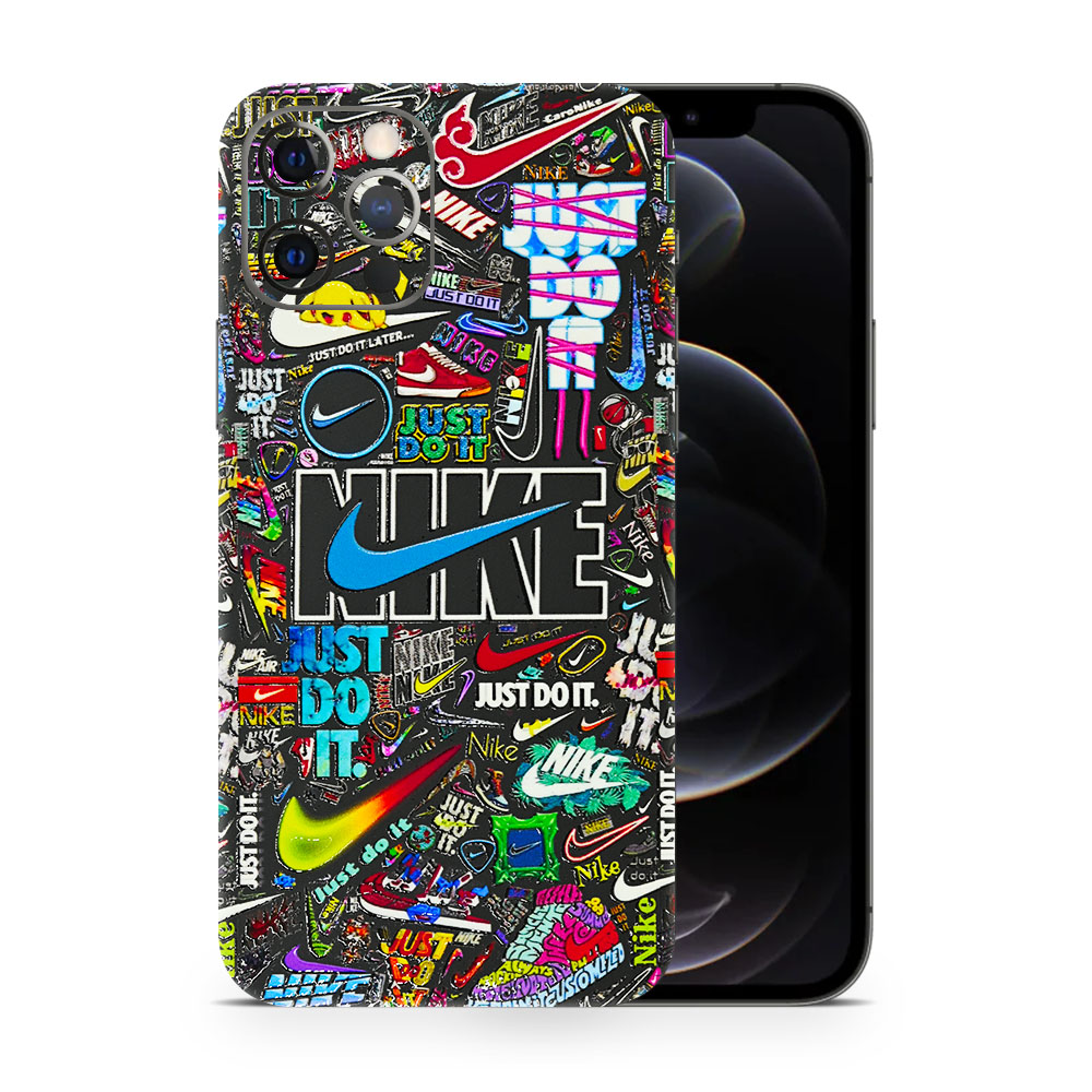 IPhone 12 Pro Nike Logos 3D Skin - WrapitSkin The Ultimate Protection!