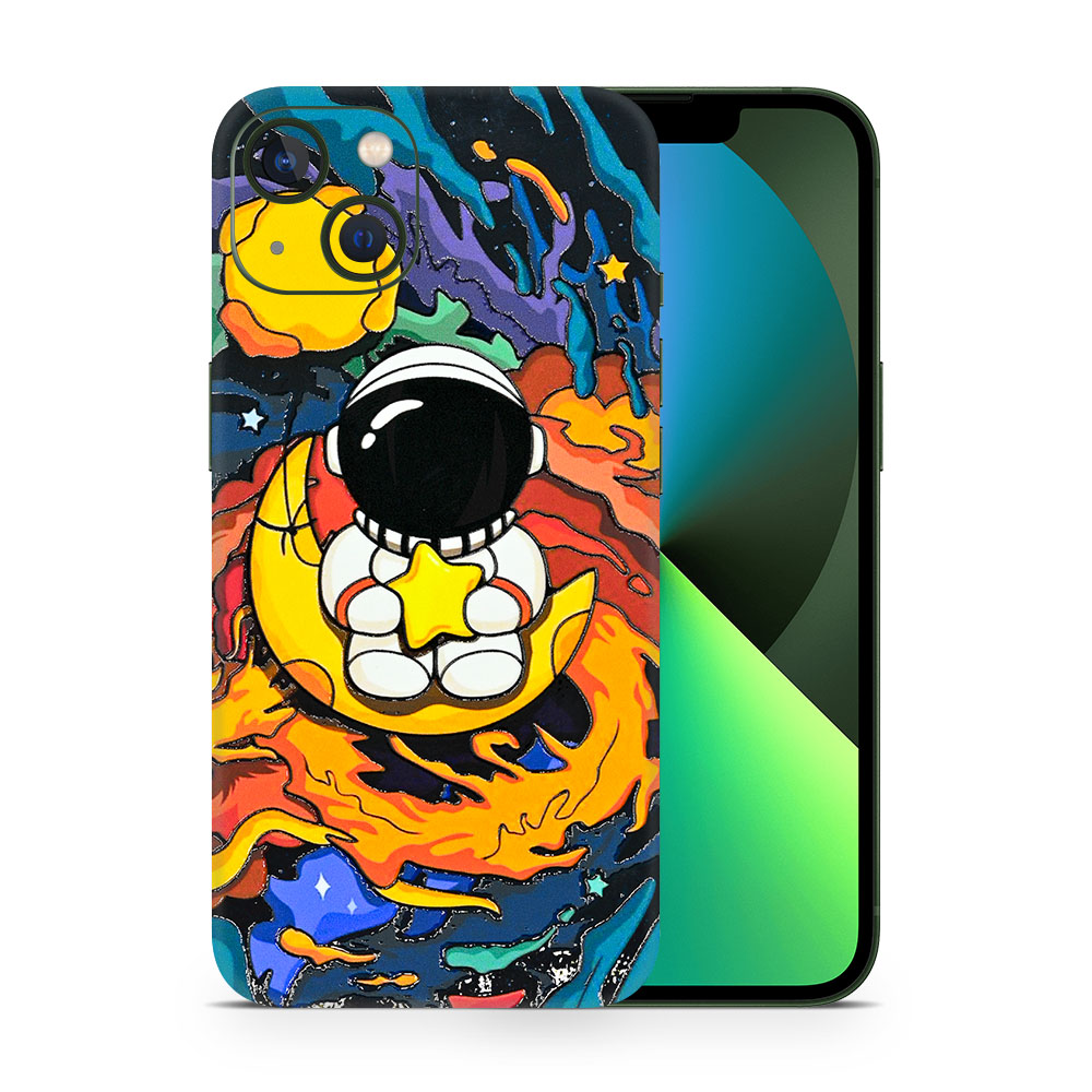 IPhone 13 Mini Astronaut 3D Skin - WrapitSkin The Ultimate Protection!
