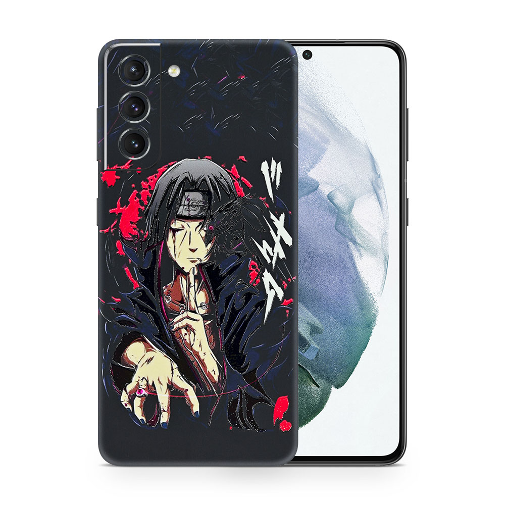 Galaxy S21 Itachi Uchiha 3D Skin - WrapitSkin The Ultimate Protection!