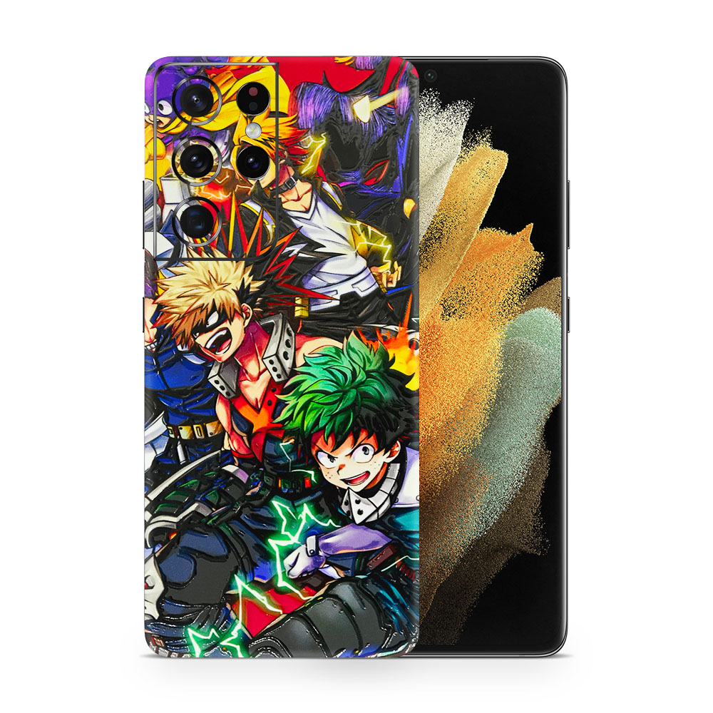 Galaxy S21 Ultra My Hero 3D Skin - WrapitSkin The Ultimate Protection!