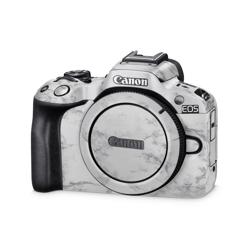 Canon EOS R50 Camera Marble White Skin - WrapitSkin The Ultimate ...