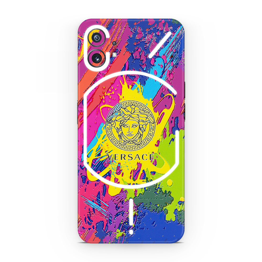 Nothing Phone 1 Versace Colorful 3D Skin - WrapitSkin The Ultimate ...