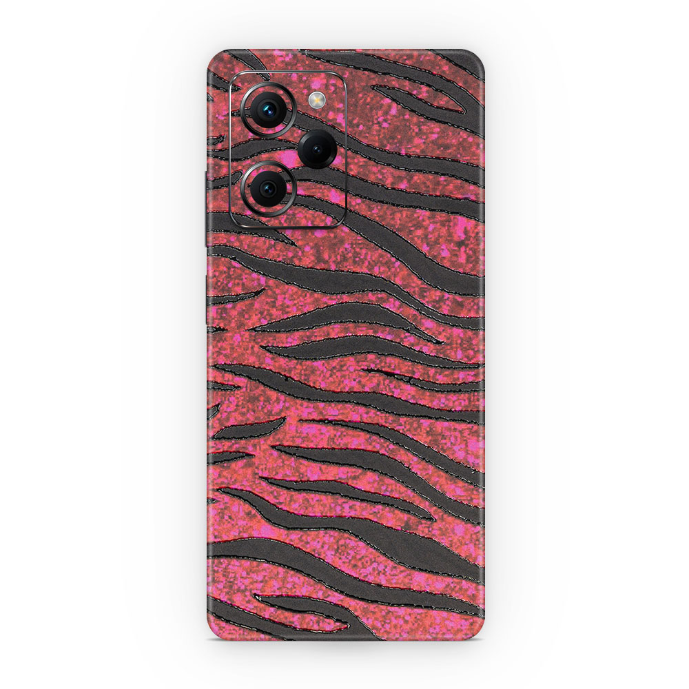 Poco X5 Pro Red Zebra 3D Skin - WrapitSkin The Ultimate Protection!