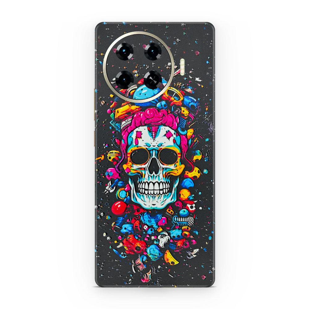 Tecno Spark 20 Pro Plus Skull 3D Skin - WrapitSkin The Ultimate Protection!