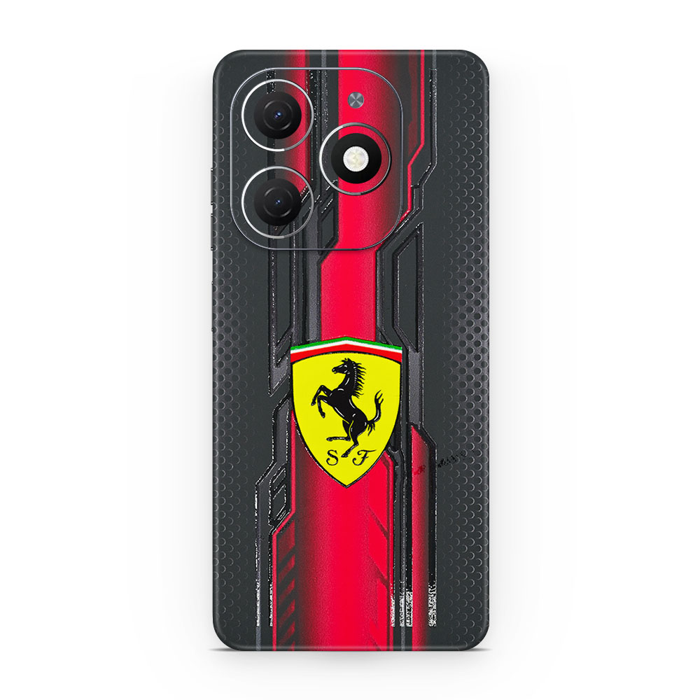 Tecno Spark 20 Ferrari's Legacy 3D Skin - WrapitSkin The Ultimate ...