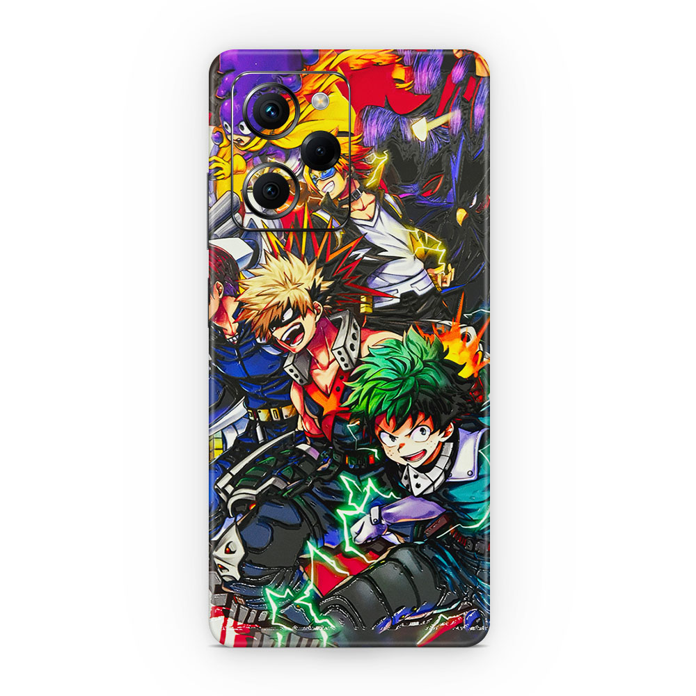 Poco X5 Pro My Hero 3D Skin - WrapitSkin The Ultimate Protection!