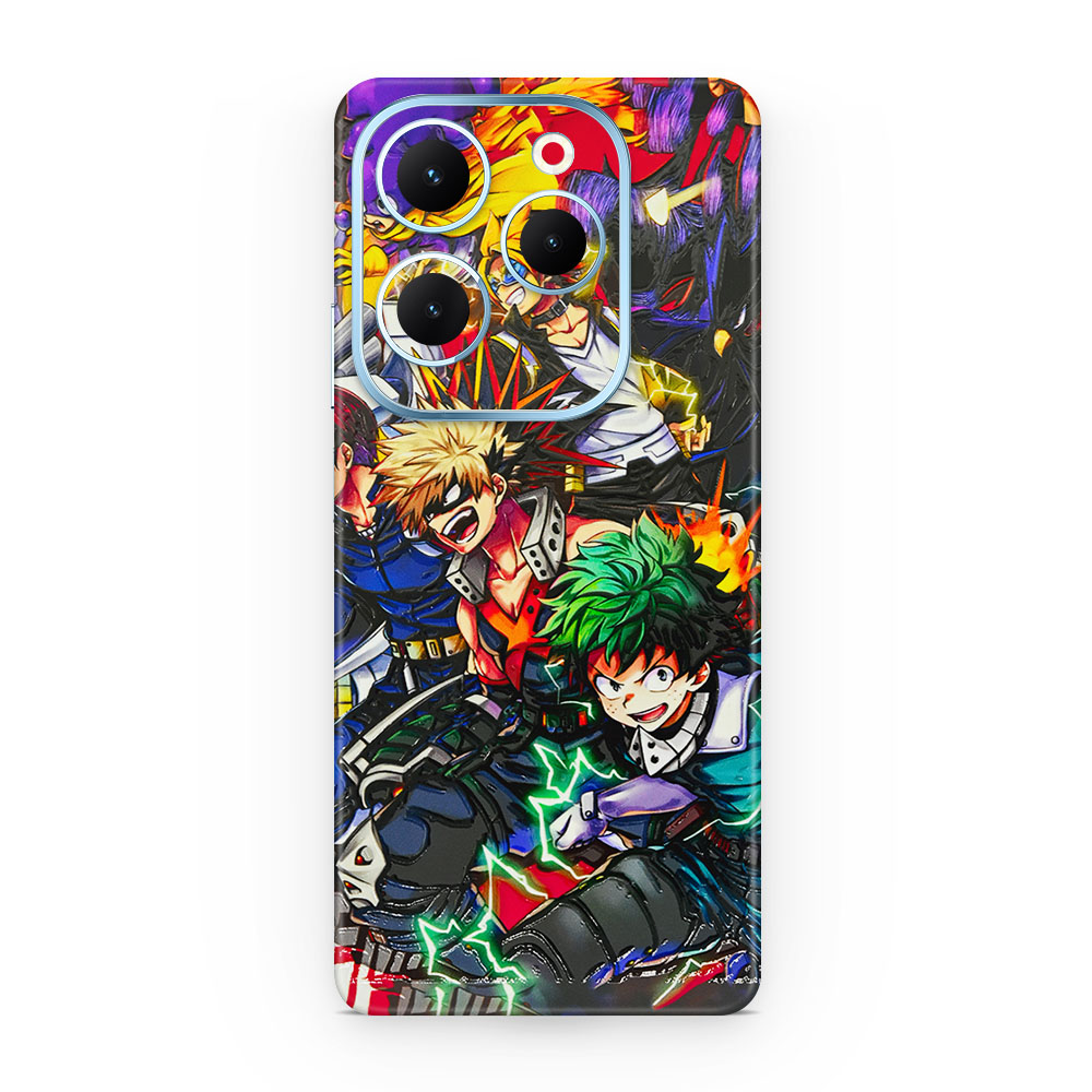 Infinix Hot 40 My Hero 3D Skin - WrapitSkin The Ultimate Protection!